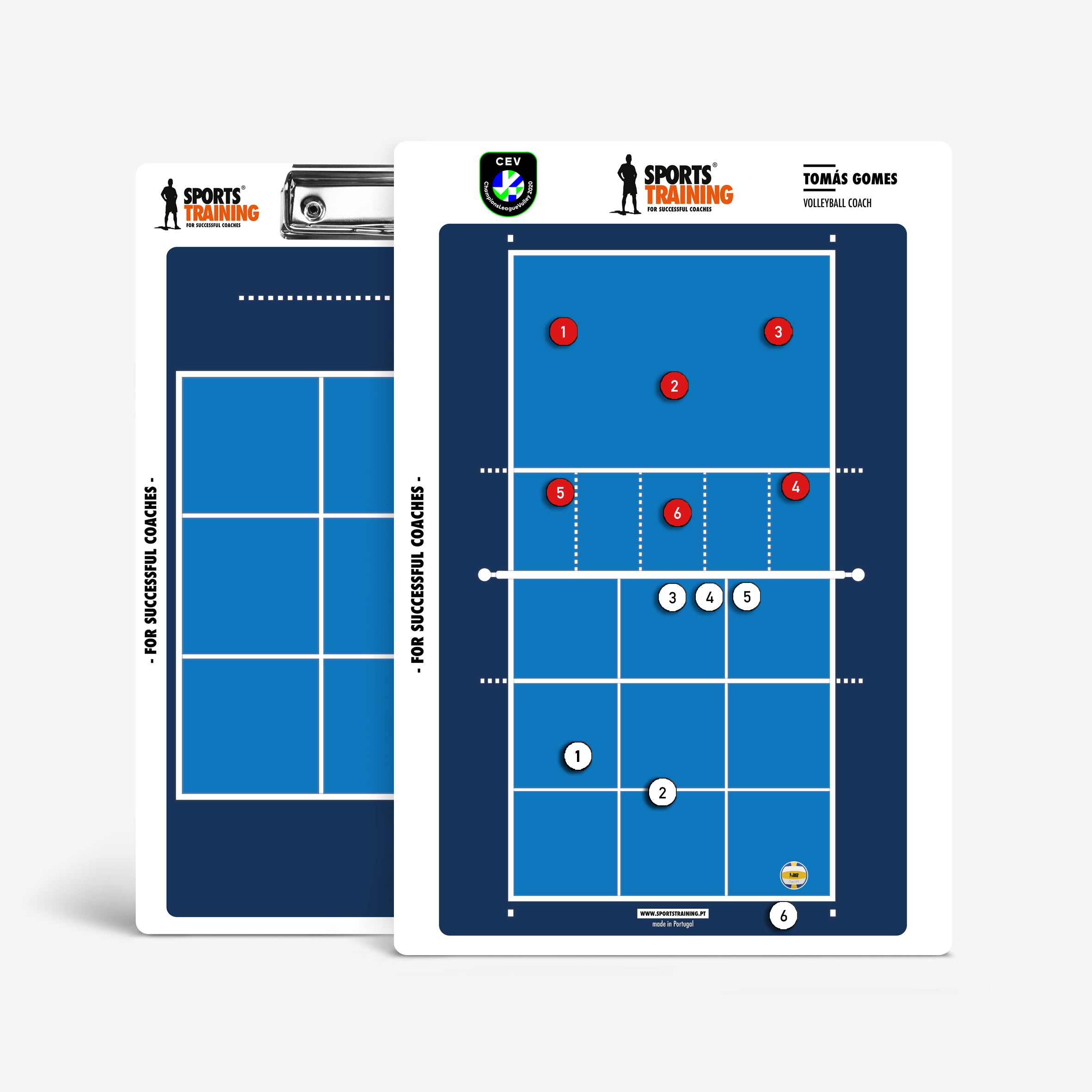 Classic Board Volleyball - Tactical Board – SportsTraining